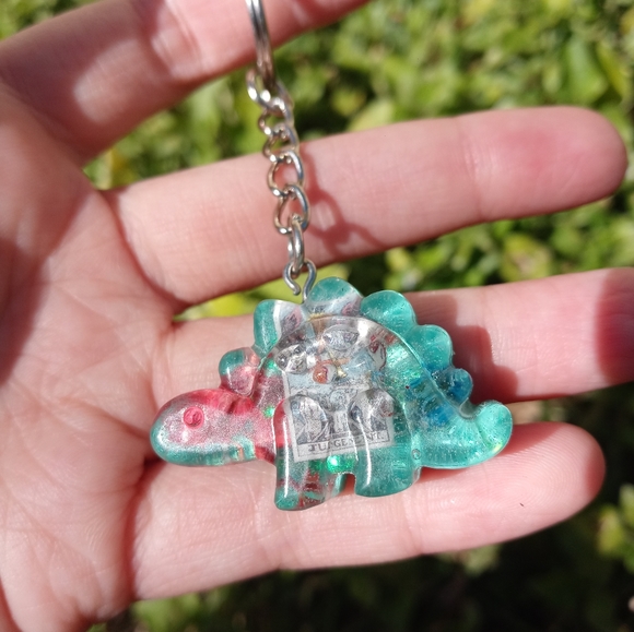 Hand Crafted | Jewelry | Dinosaur Keychain | Poshmark